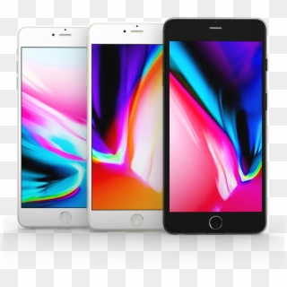 Iphone, Render, Display, Technology, White, Mobile - Айфон 8 Плюс Экран ...