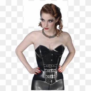 Latex Skirt And Corset, HD Png Download - 700x901 (#6219707) - PinPng