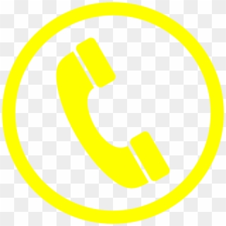 Phone Icon - Phone Icon Png Yellow, Transparent Png - 800x800 (#605308) - PinPng